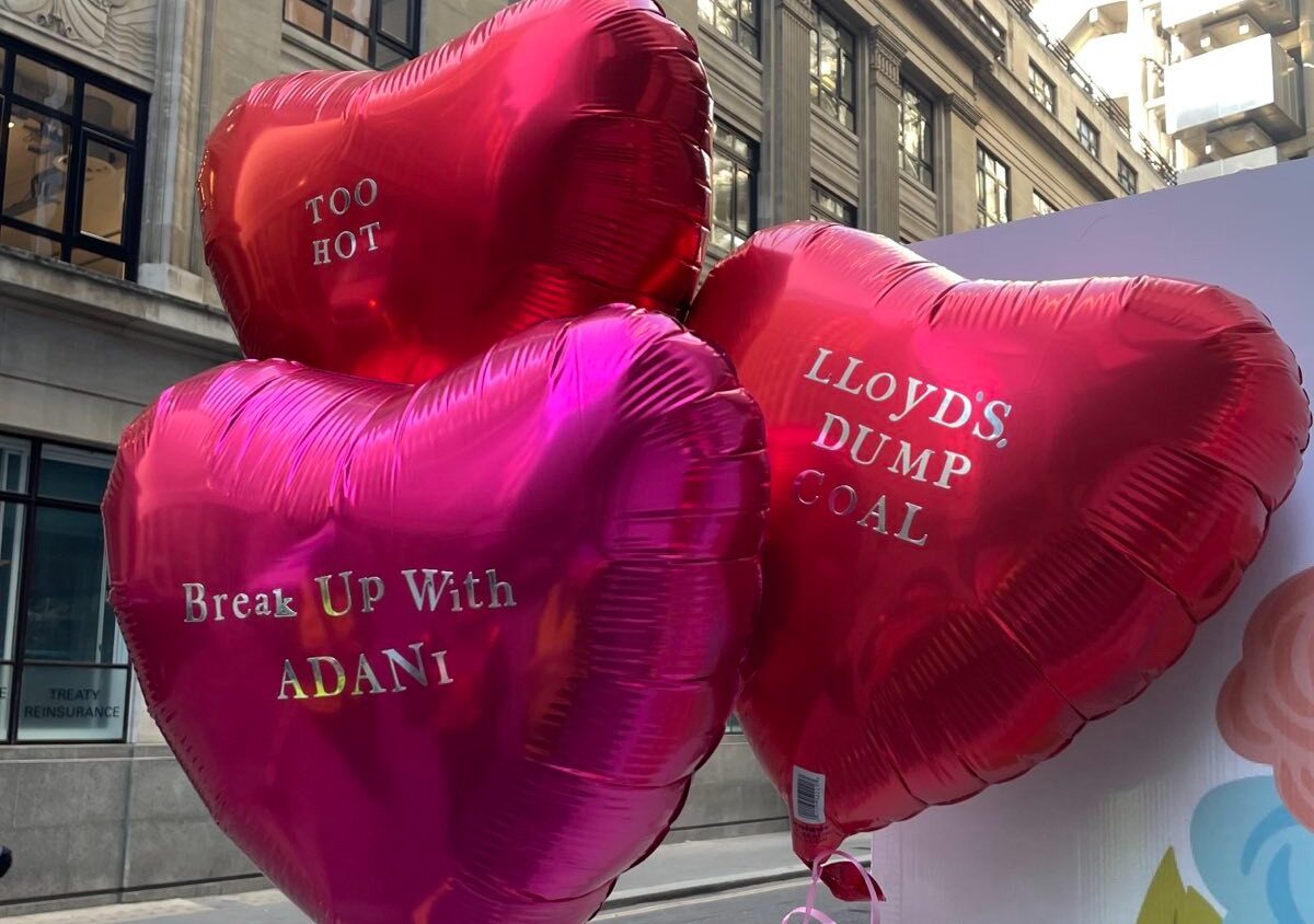 Printed inside the card: a lot of love for the planet and for the ...